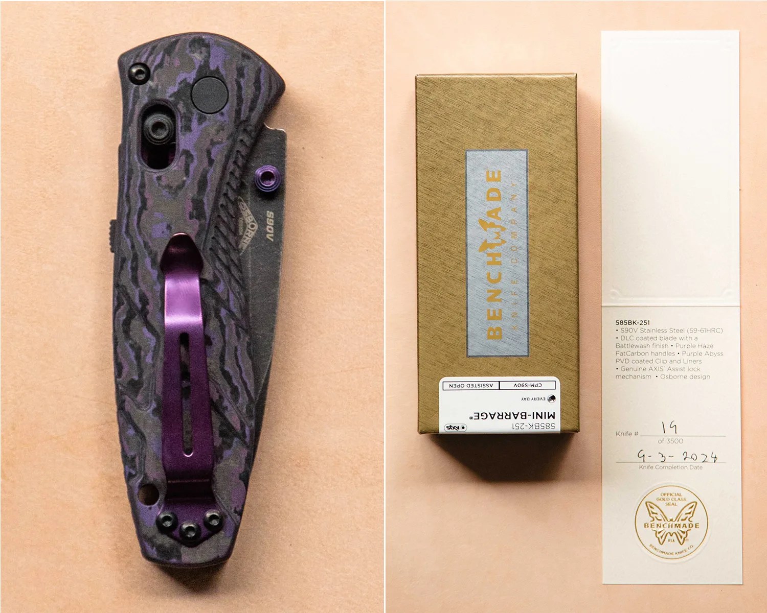 Benchmade’s Stunning New EDC Knife Is a High-Functioning Fever Dream ...