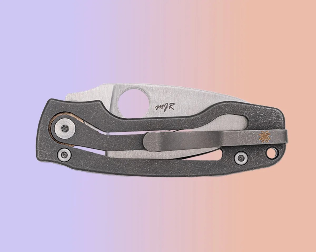 This Innovative Titanium Spyderco EDC Knife Completely Reinvents an ...