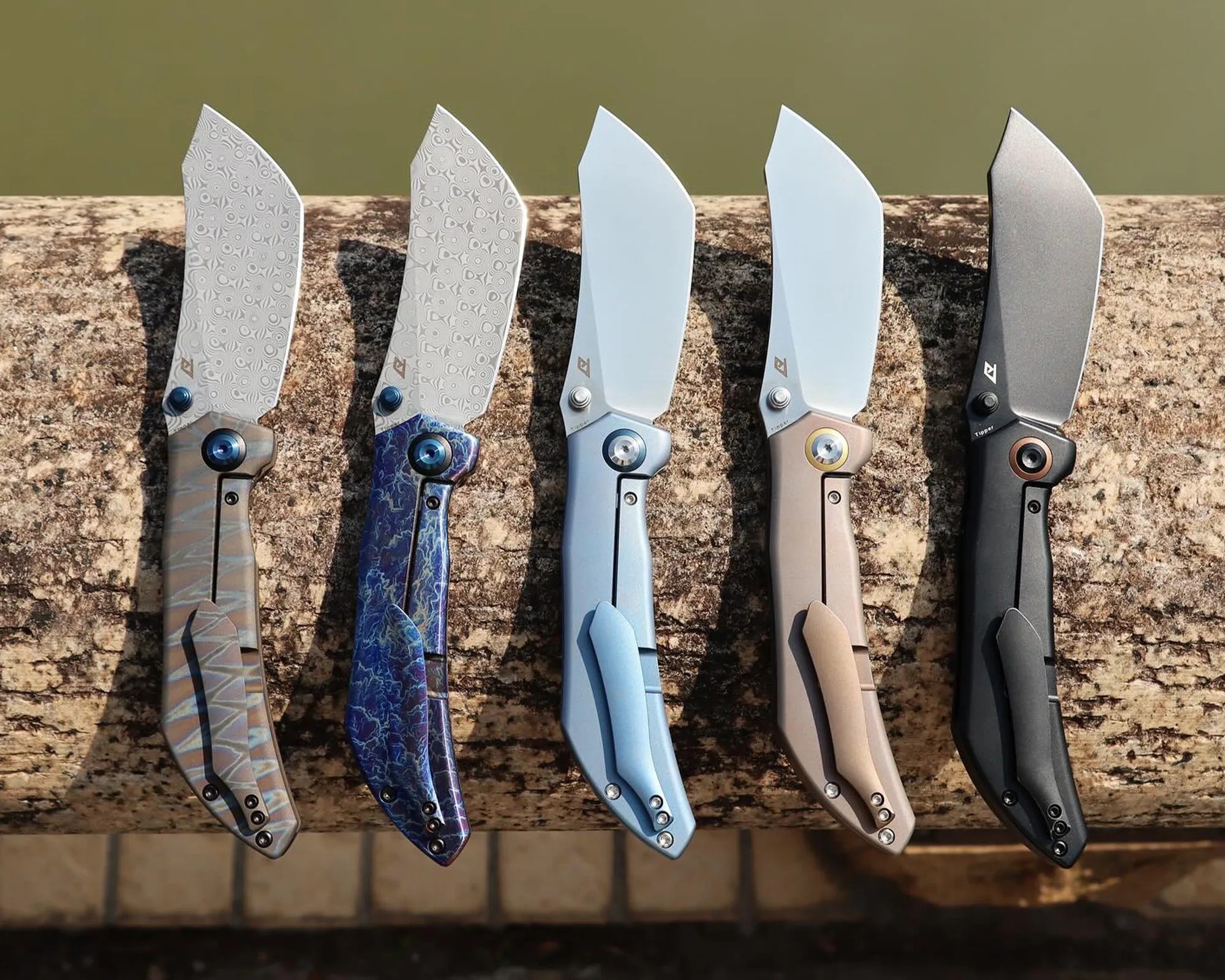 This Dazzling EDC Knife’s Unusual Blade Shape Isn’t Just for Looks