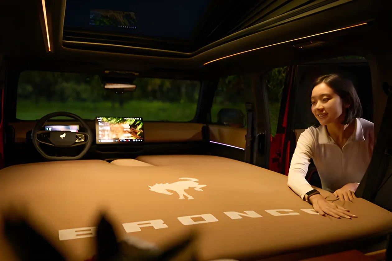 Ford’s Bronco EV Just Elevated Car Camping with a Nifty New Trick ...