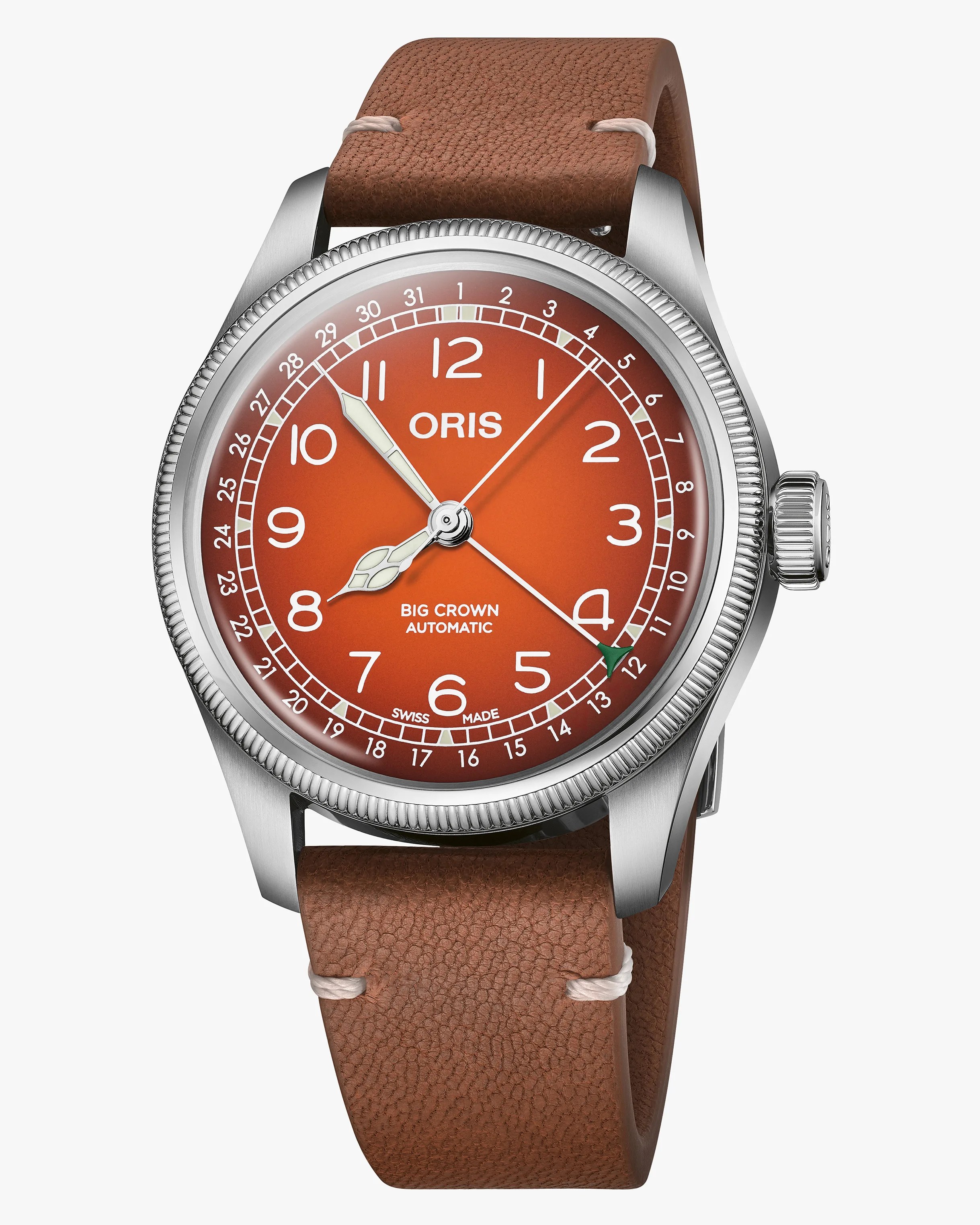 Oris Makes a Strong Case that Orange Is the New Black for Classic Watch Dials
