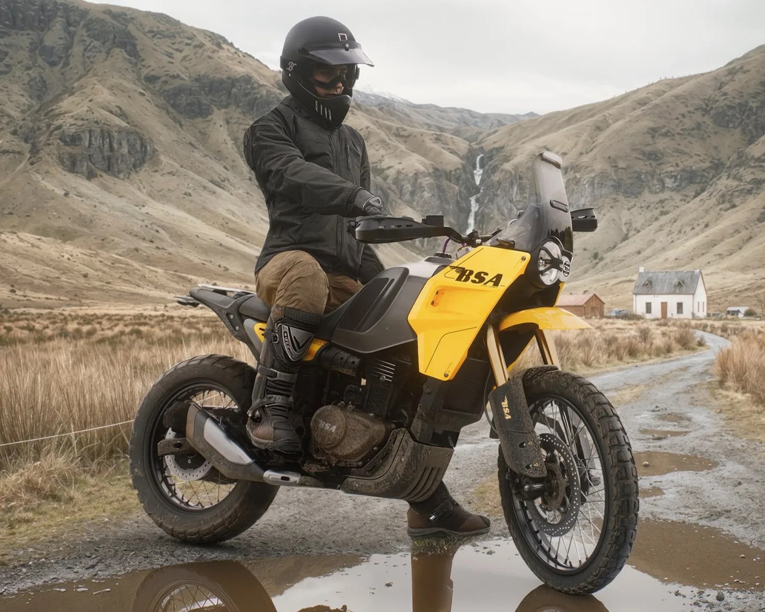 This Revived Iconic Brand’s Inaugural Adventure Bike Is Equal Parts ...