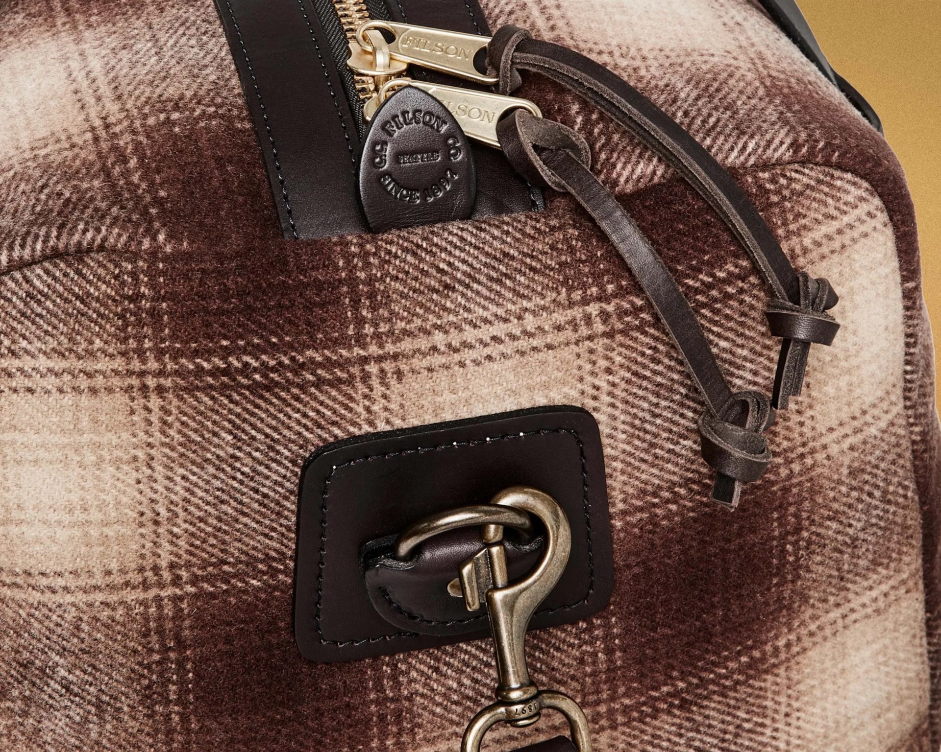 Filson's Eternally Iconic Jacket Is Reborn as an Eye-Catching Weekender Bag