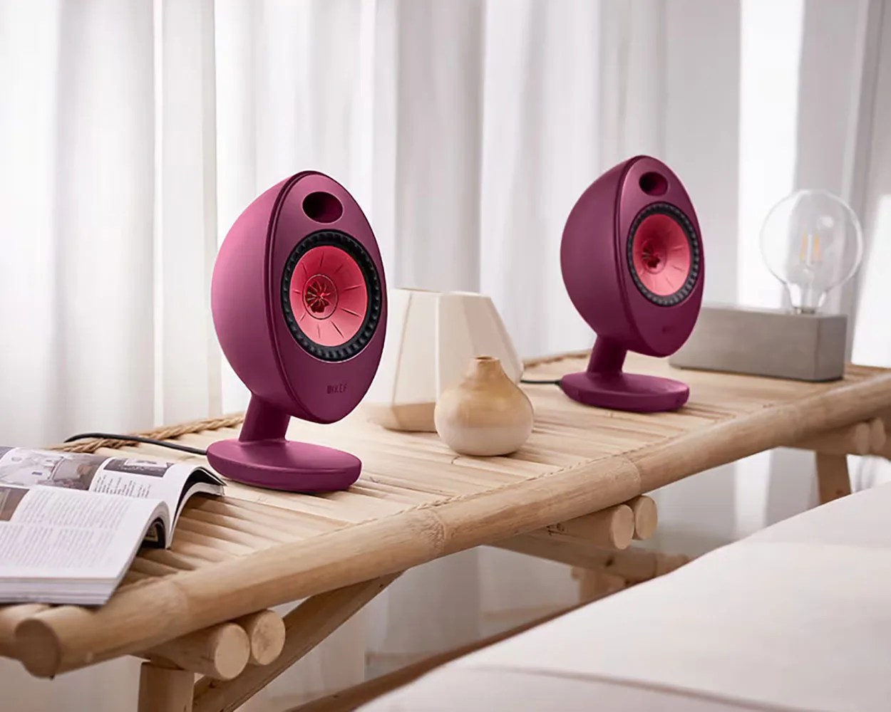 KEF's Affordable Speakers Bring Its Signature Hi-Fi Sound to the Desktop