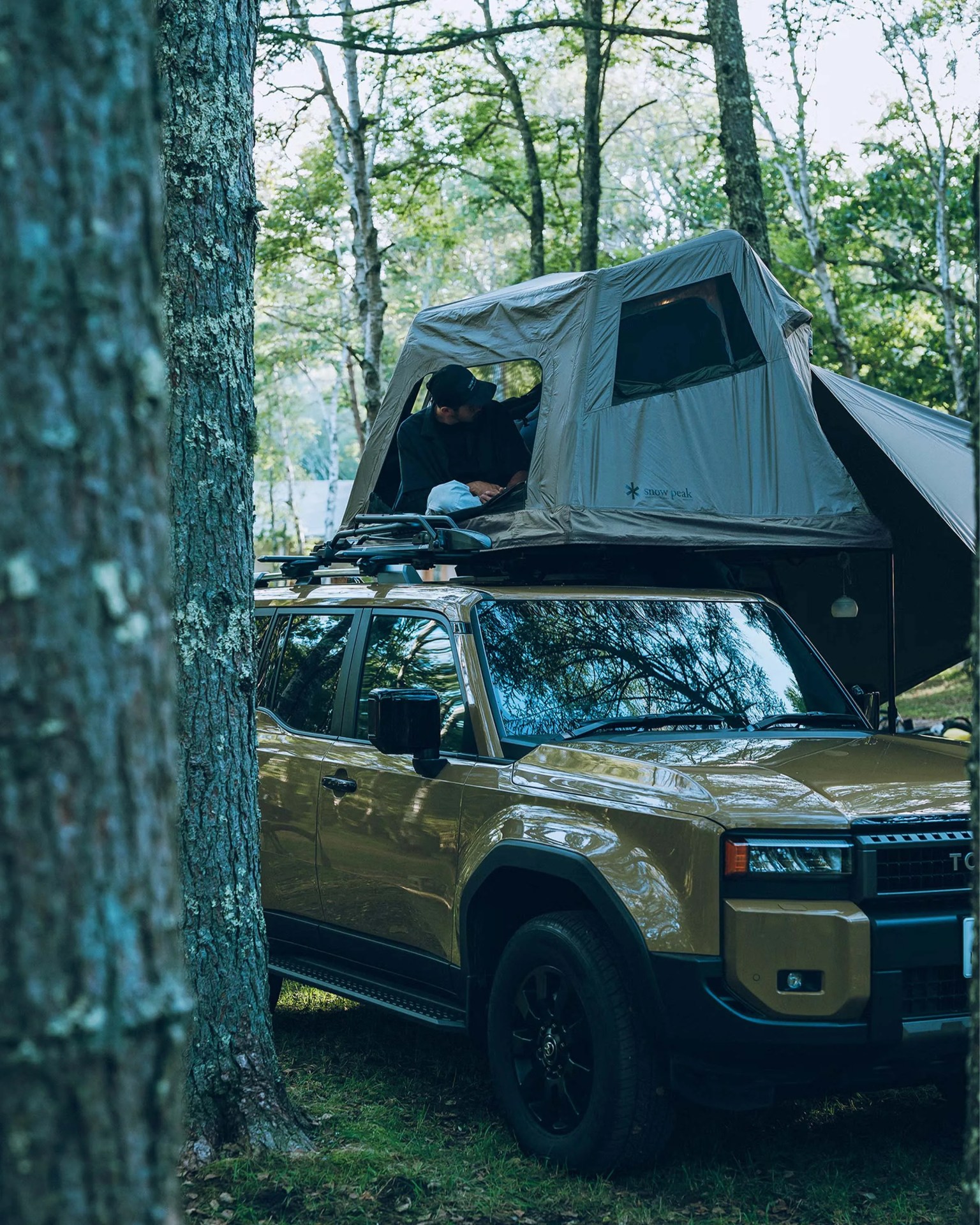 Snow Peak's First Rooftop Tent Is Perfectly On-Brand and Long Overdue