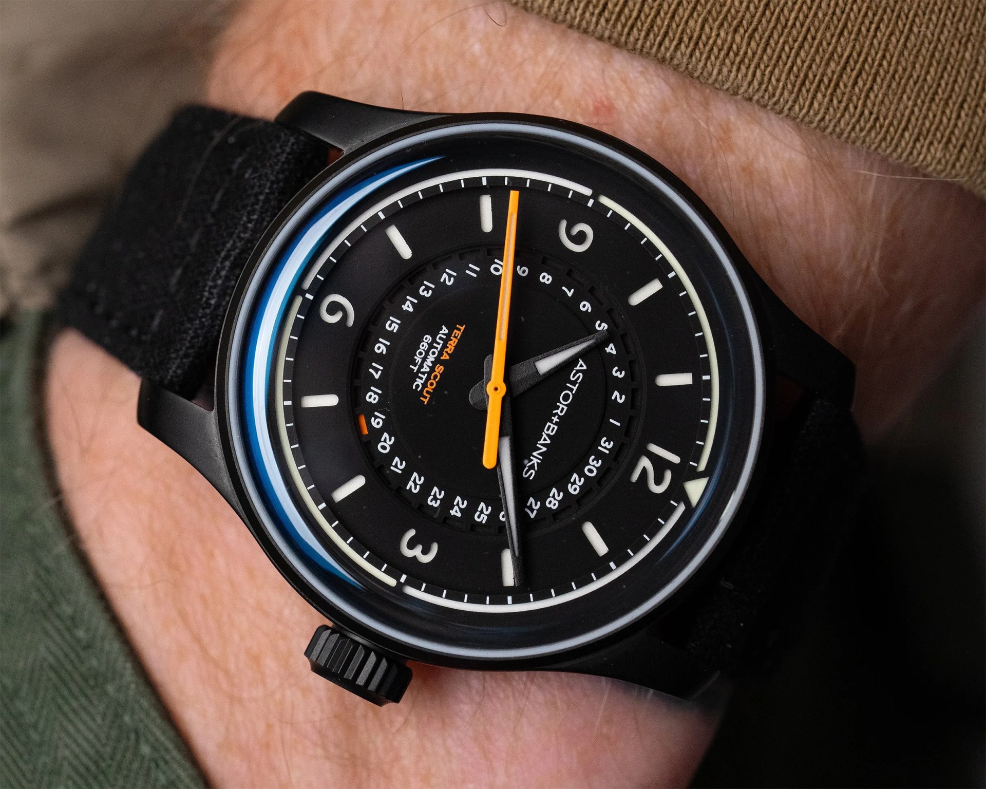 This Affordable Automatic Reinvents the Field Watch in Glowing Fashion ...