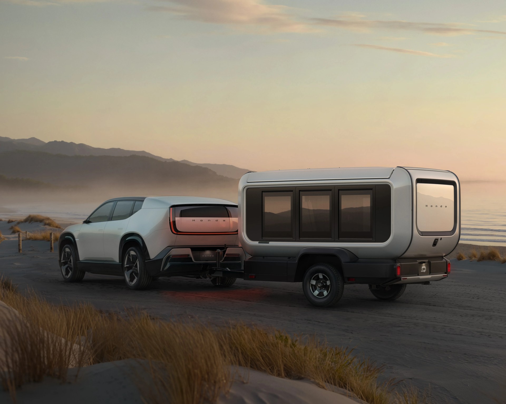 Honda's Futuristic Camper Trailer Recalls One of Its Smartest Vehicles ...