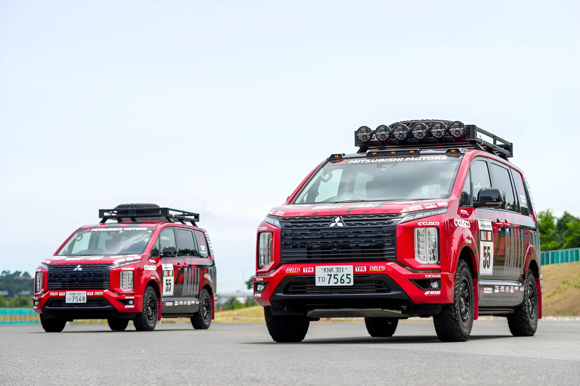 Mitsubishi Built a Whole Fleet of Adventure Vans for a Dedicated Delica ...