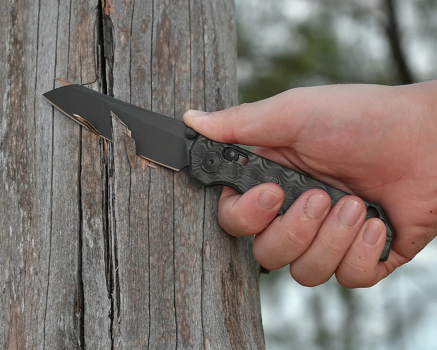 This Darkly Dazzling New Ken Onion Knife Taps an Ancient Technique in ...