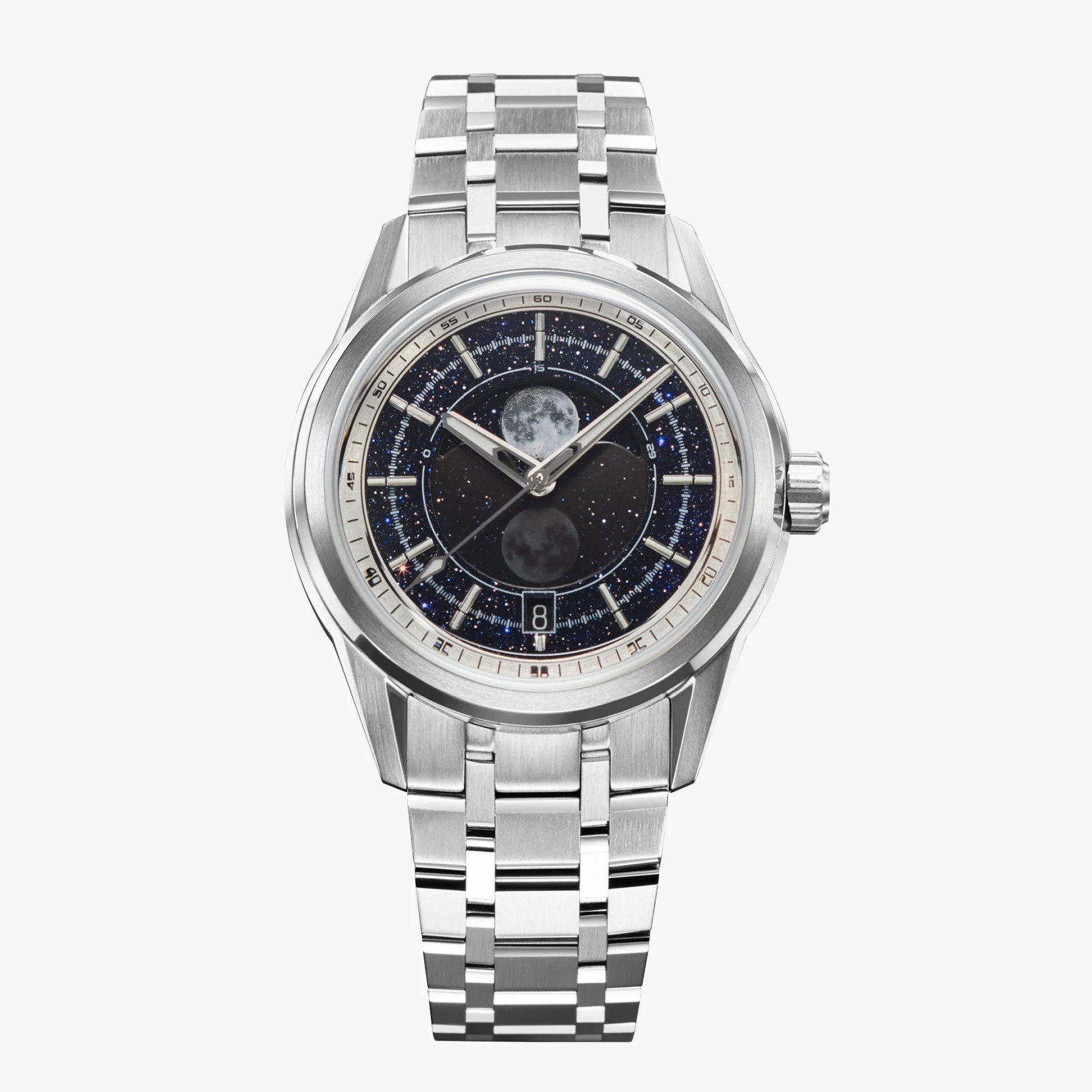 This Affordable Moonphase Combines Dress Watch Looks with Everyday ...