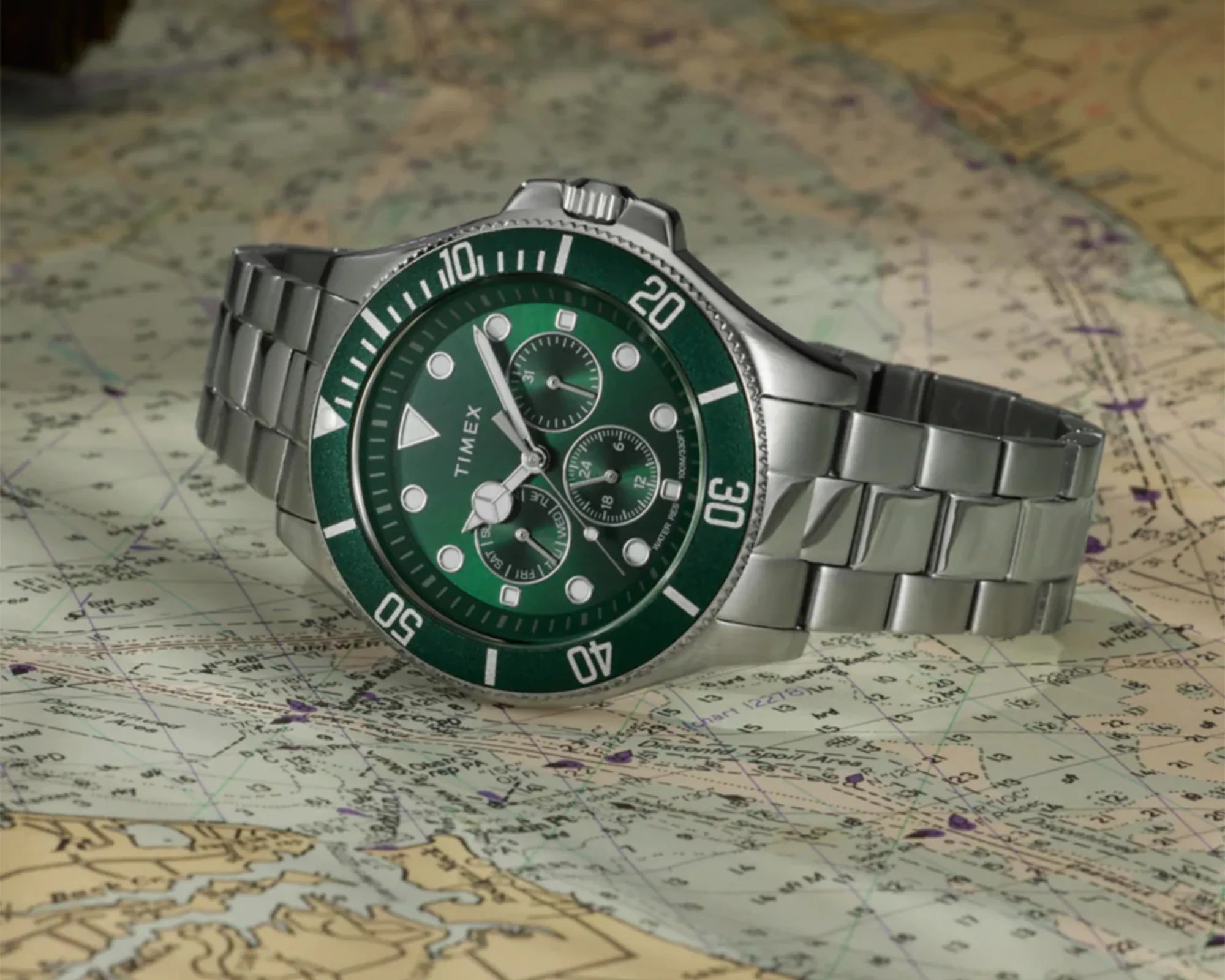 Timex's Obscenely Affordable, Deceptive Diver Surfaces with Iconic GMT ...