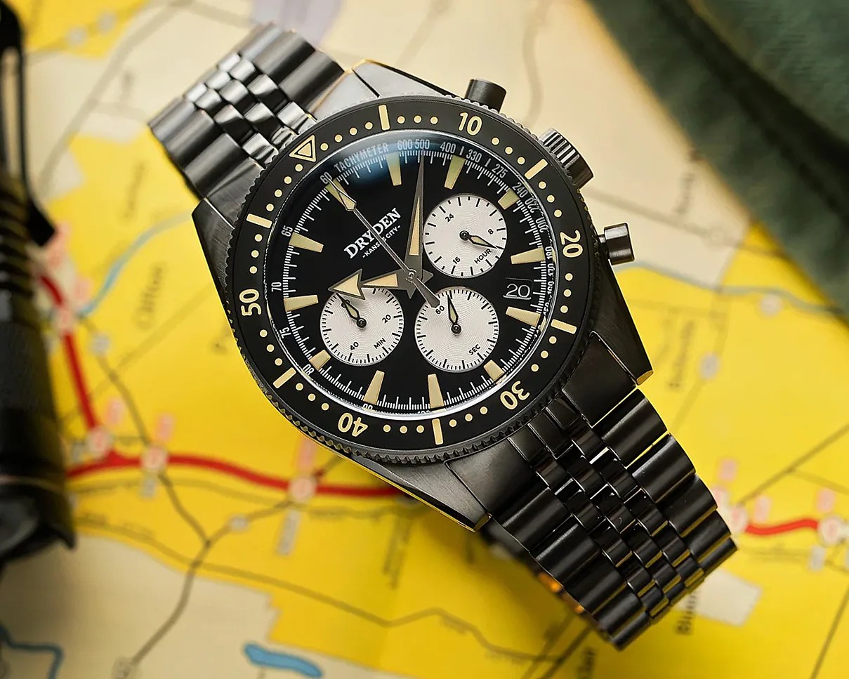 This Seiko-Powered Affordable Chronograph Is Back with a Stealthy ...