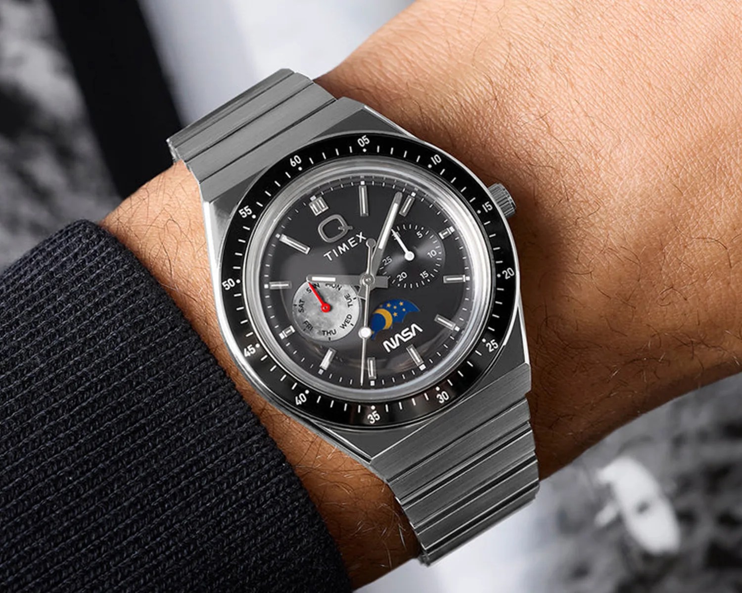 Timex Nods at Omega with an Affordable NASA Moonwatch of Its Own | Gear ...