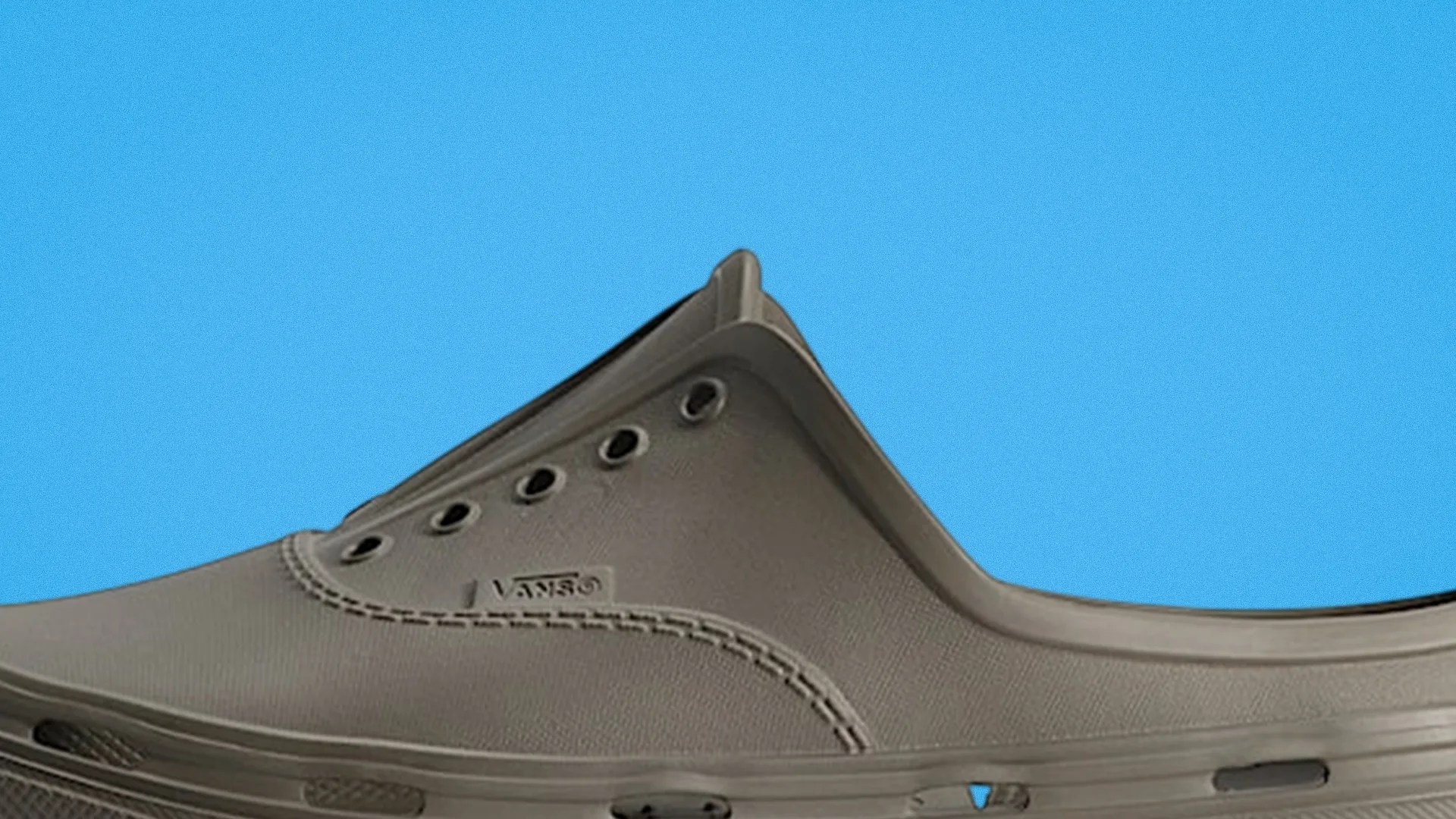 This Unique Shoe Looks Like Vans and Crocs Had a Baby
