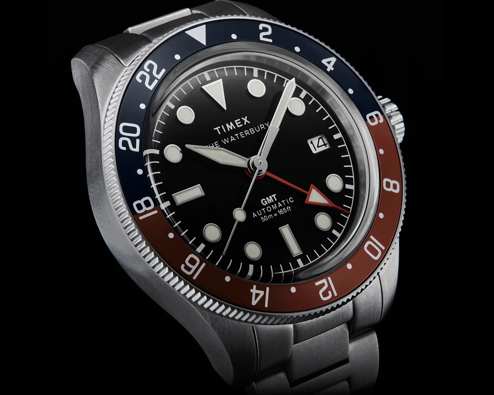 Timex Borrows Iconic Rolex Styling For an Affordable Automatic GMT ...